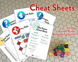 Cortex Prime Cheat Sheets – Miriam Robern